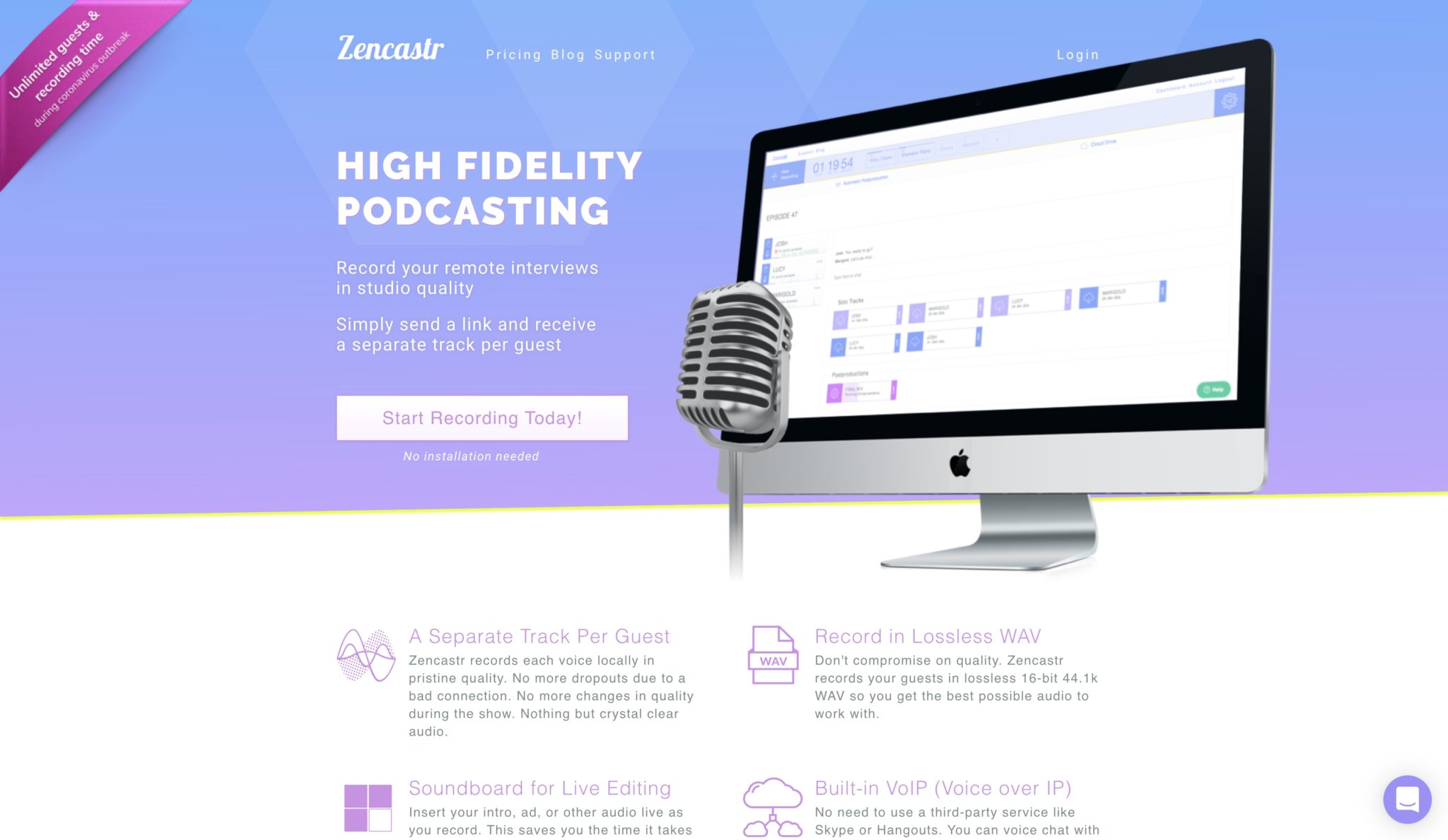 Zencastr Review & Tutorial Video | How to Use Zencastr for Podcasting